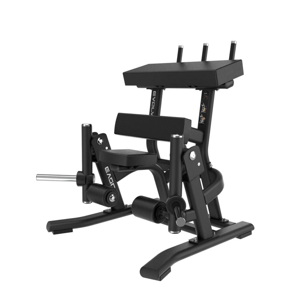 Evolve Ultra Series Plate Loaded Standing Leg Curl - Evolve