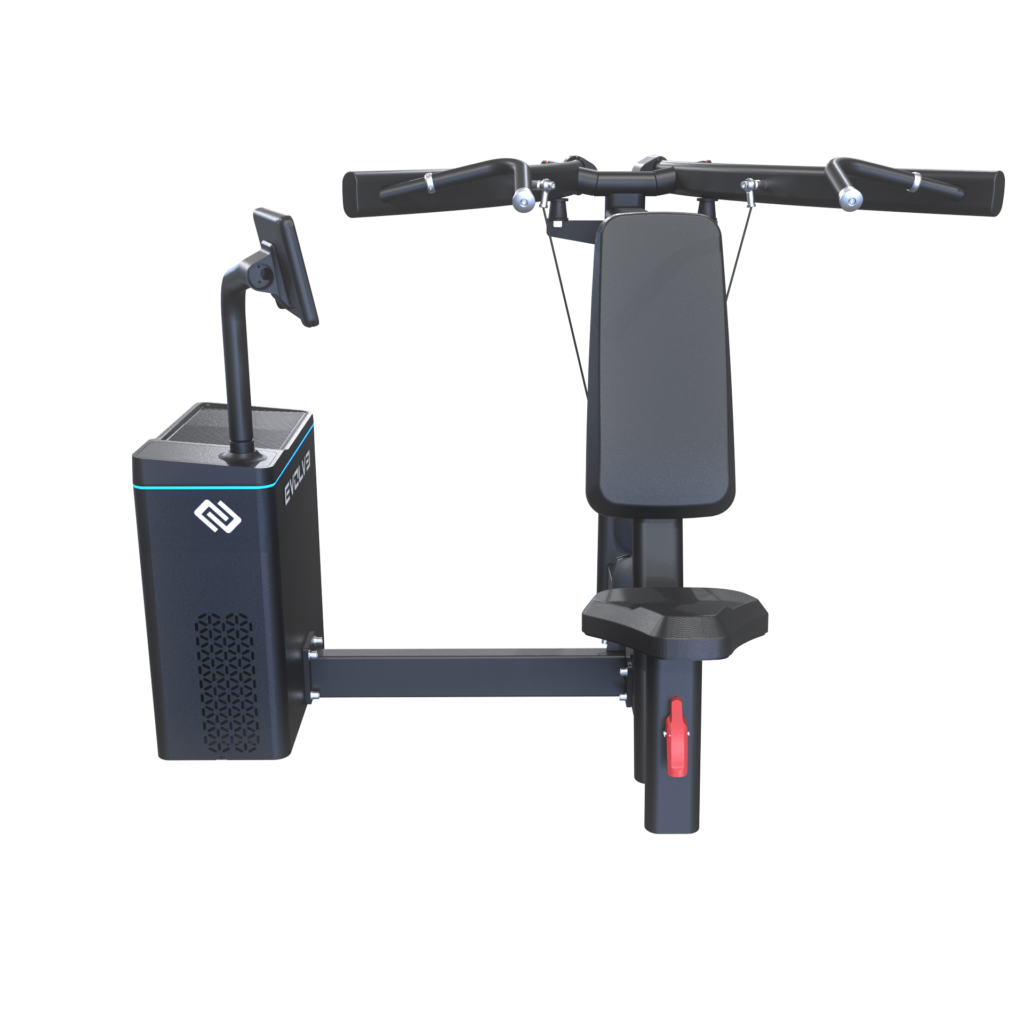 Evolve Digital Strength Series Selectorized Shoulder Press - Evolve