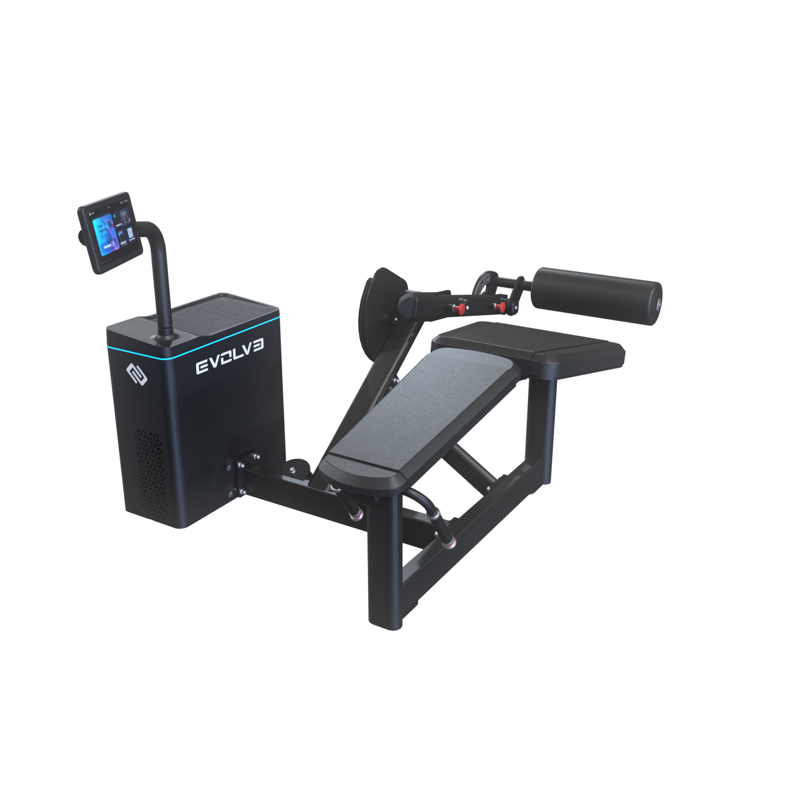 Evolve Digital Strength Series Selectorized Prone Leg Curl - Evolve