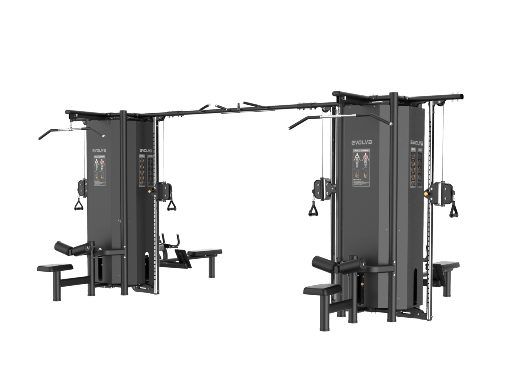 Evolve Ultra Series Series Selectorized 8 Stack Multigym - Evolve