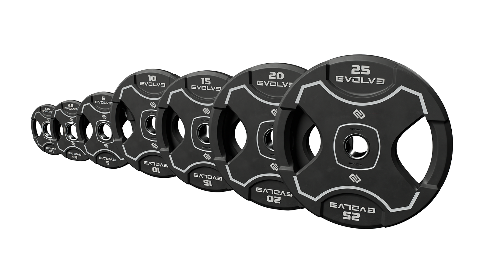 Ultra Series Urethane CPU Plate 1.25-25 kg - Evolve