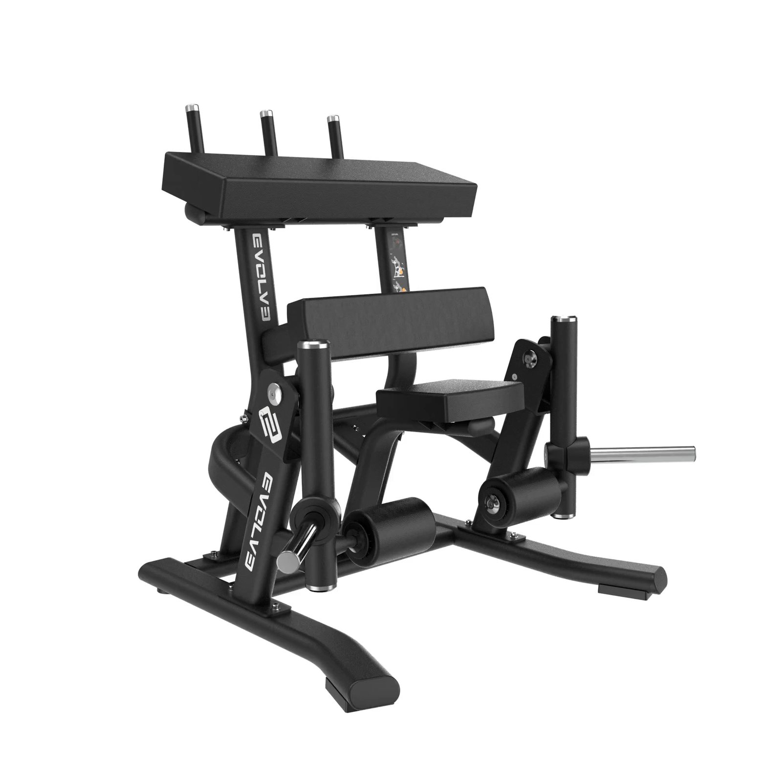 Evolve Ultra Series Plate Loaded Standing Leg Curl - Evolve